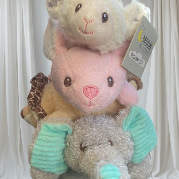Toys | Moon Stars Plush Animal Stack | Poshmark